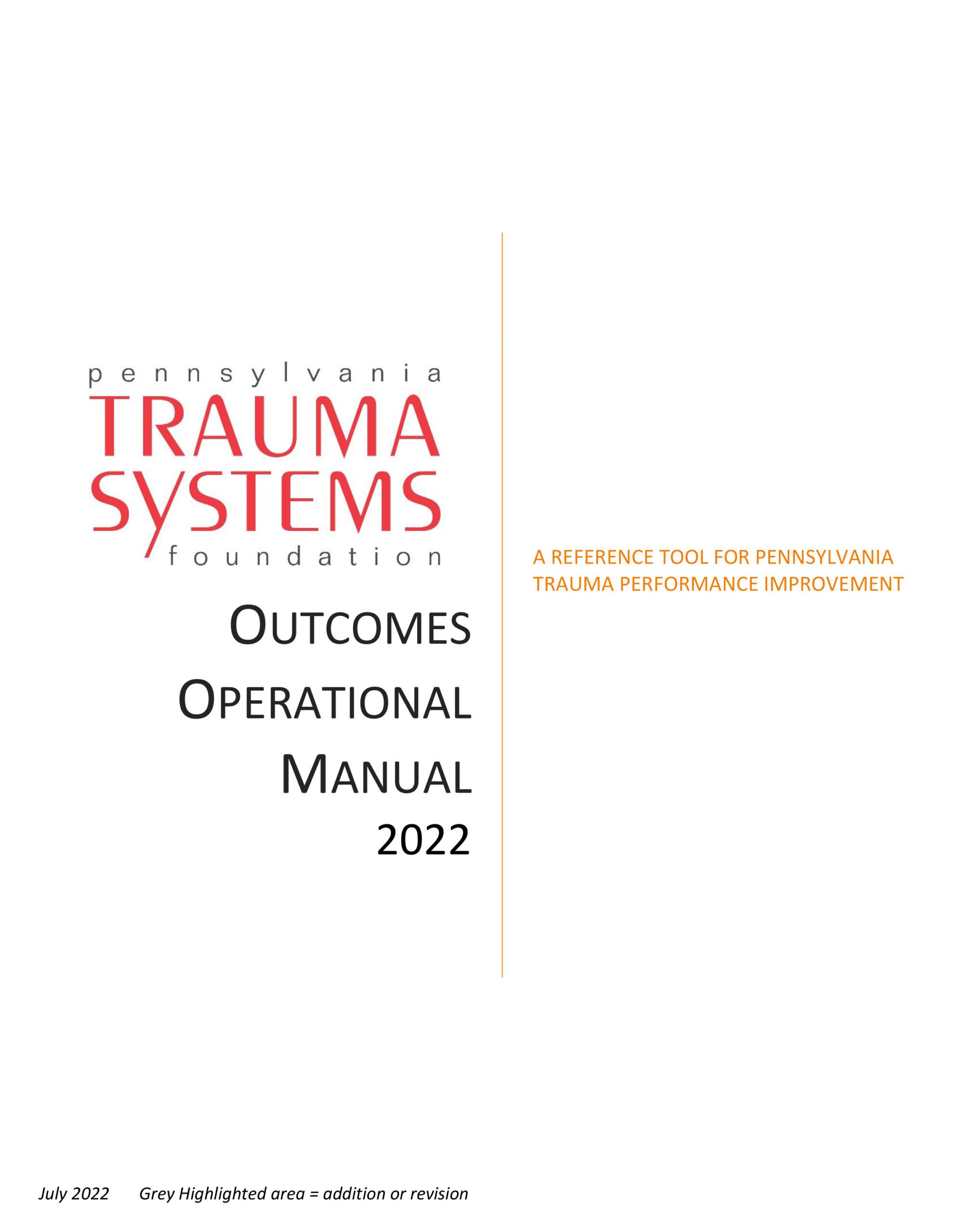 PI Performance Improvement | PA Trauma Systems Foundation